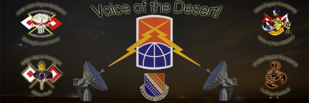 54th Signal Battalion (54th SIG), 160th Signal Brigade in Camp Arifjan ...