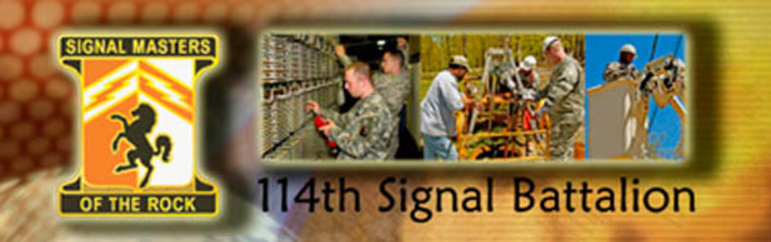 114th Signal Battalion (114th SIG), 21st Signal Brigade in Fort Detrick ...