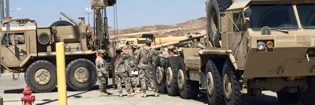 F Company (F Co), 215th Brigade Support Battalion members stationed in ...