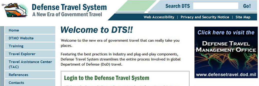 Defense Travel System (DTS) | RallyPointDefense Travel System (DTS ...