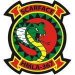 Hmla 367 Logo _ HMLA-367 Marine Light Attack Helicopter Squadron Decal ...