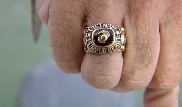 Treasure hunter finds Vietnam Veteran's military service ring near ...