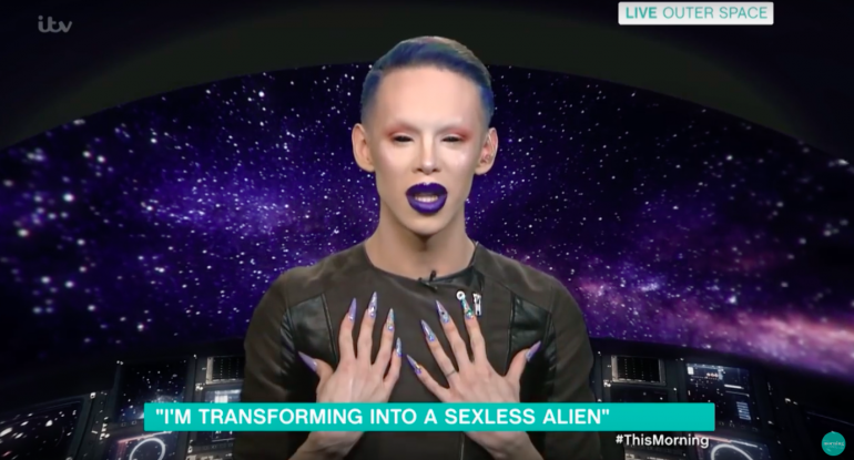 Transgender Man Identifies as Alien, Plans to Remove Genitals, Adopt ...