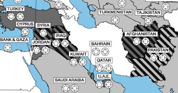 How Global, Exactly, Is The Global War on Terror? Check This Map ...