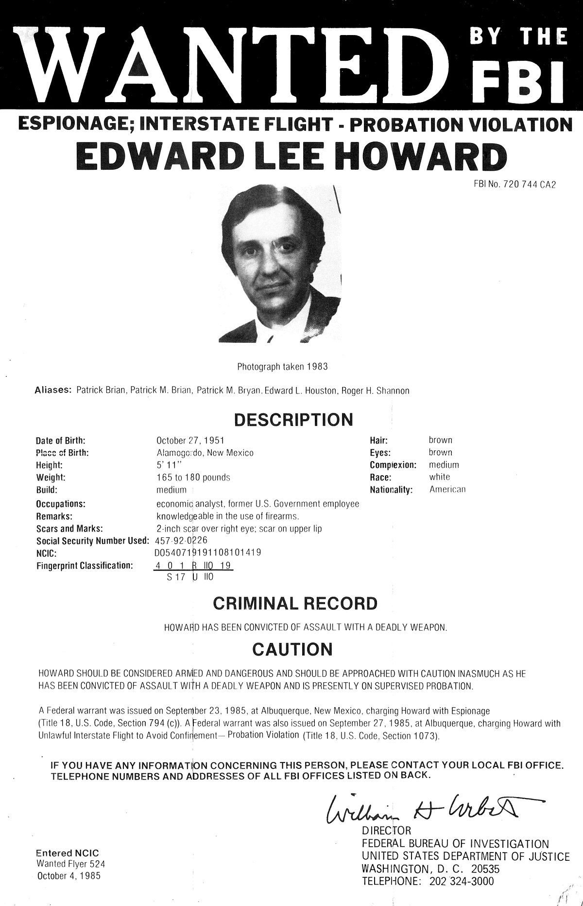 Edward Lee Howard - Wikipedia | RallyPoint Edward Lee Howard - Wikipedia | RallyPoint
