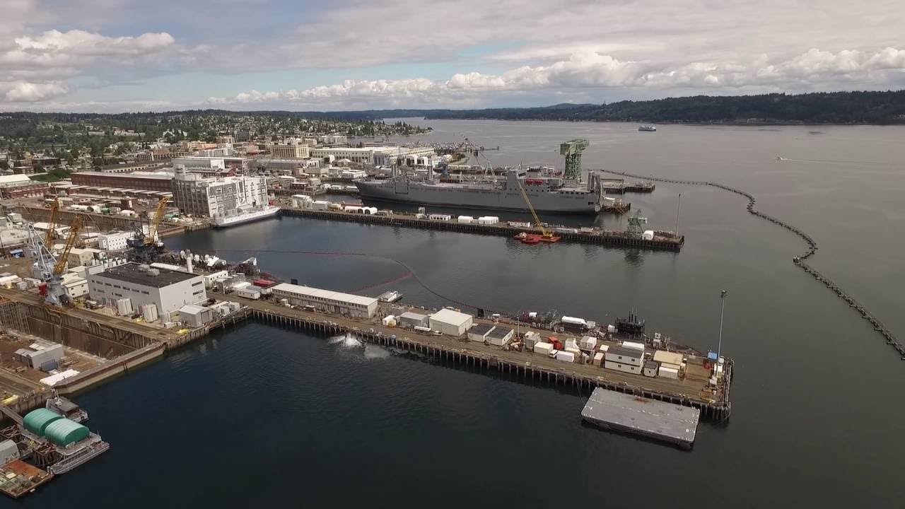Puget Sound Naval Shipyard, WA, Dji Phantom 3 Pro (07.10.2016) | RallyPoint