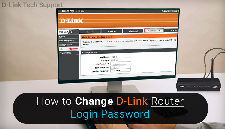 How to Change D-link Router Login Password | RallyPoint