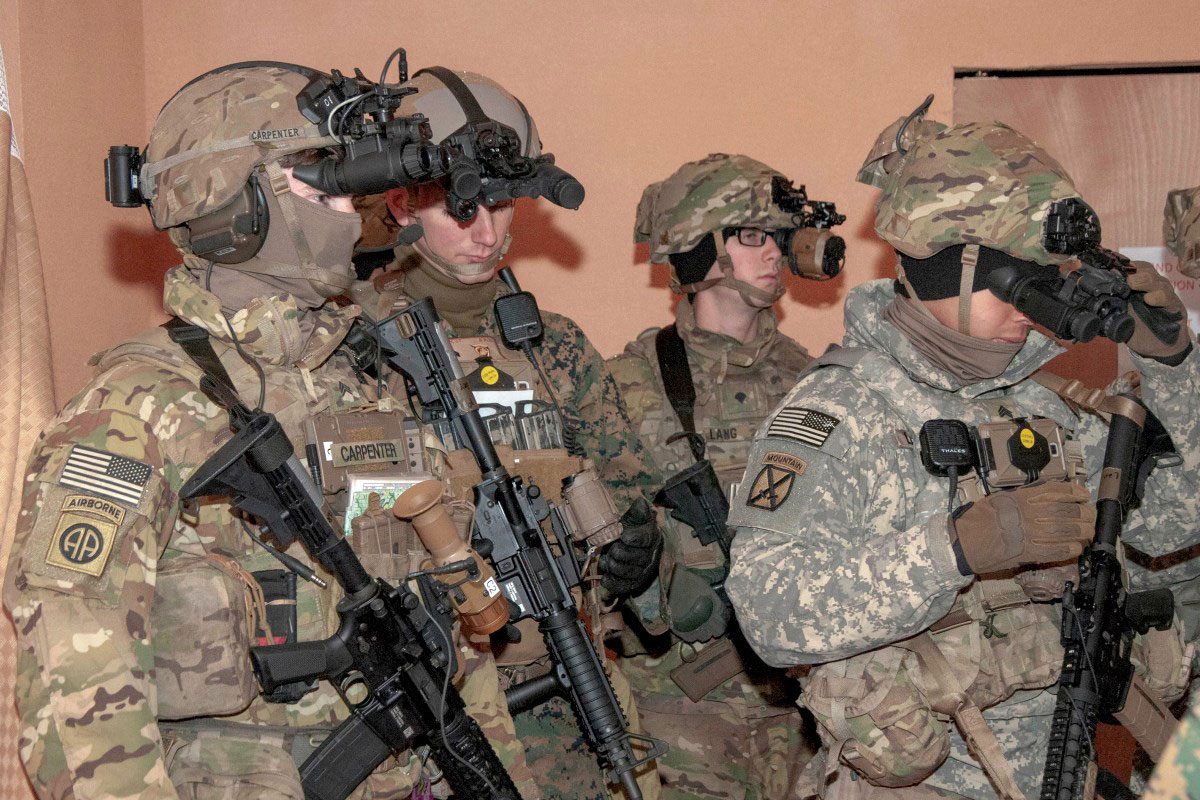 Soldiers And Marines Test The Army s Newest Night Vision Goggles Soldiers And Marines Test The Army s Newest Night Vision Goggles