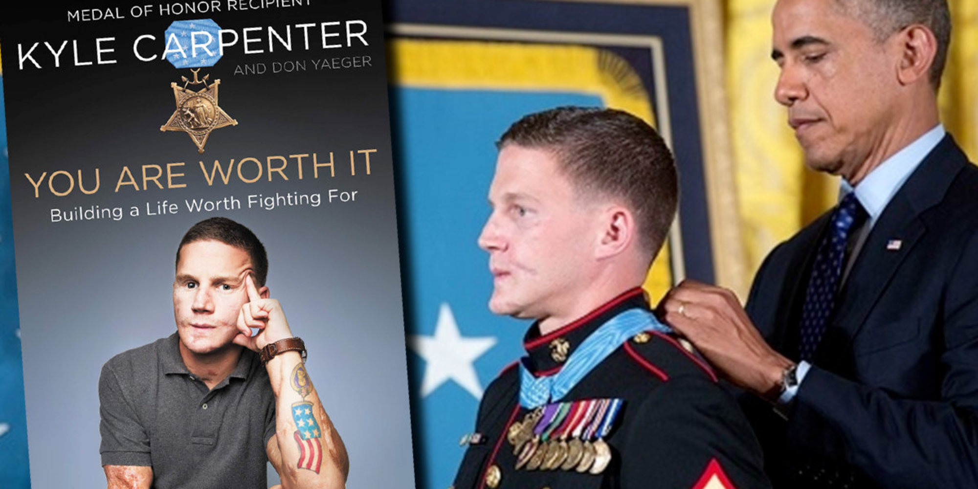 Medal of Honor recipient Kyle Carpenter is coming out with a book he ...