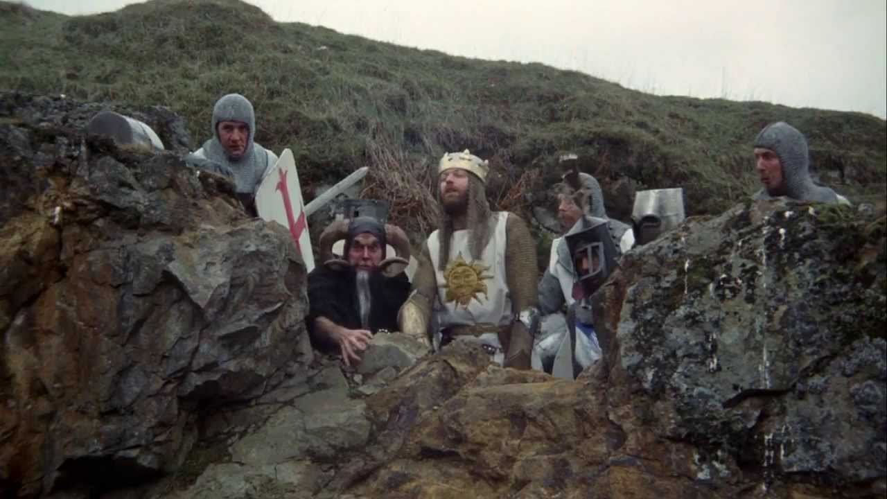 Monty Python and the Holy Grail - Bunny Attack Scene (HD) | RallyPoint