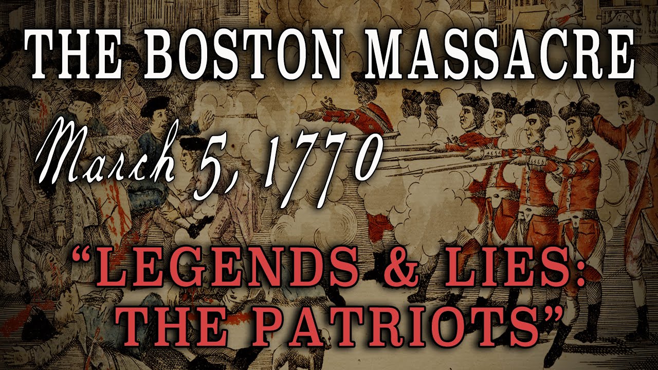 The 1770 Boston Massacre & Aftermath - 250th Anniversary - from ...