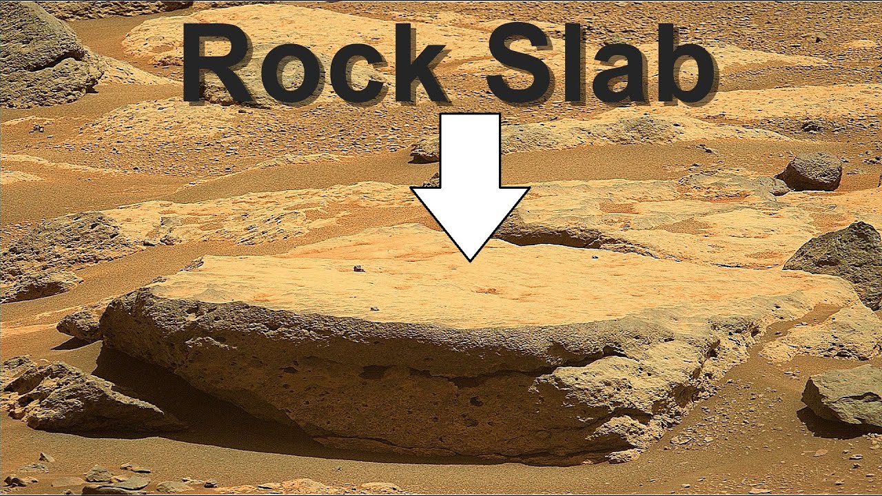 NASA's Mars Perseverance Rover Captured Stunning Rock Slab On Mars ...