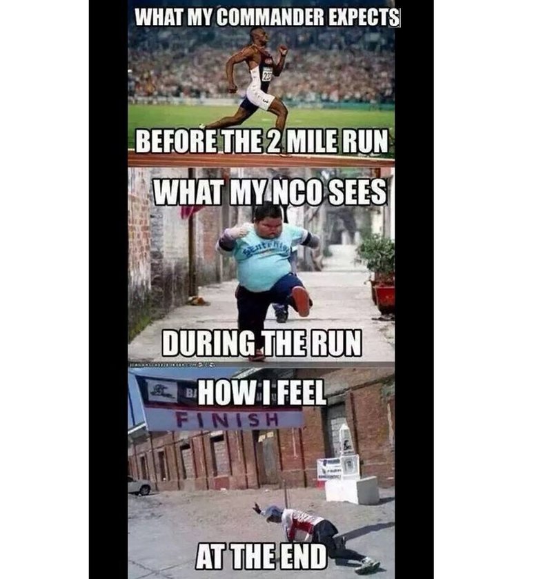 Physical Training Memes