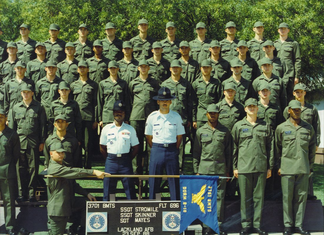 Aug 1988 - Oct 1988 Basic Military Training. Lackland AFB. Anyone have ...
