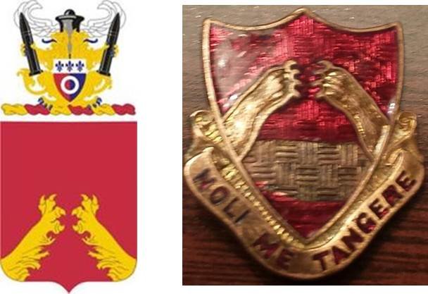 What's your unit insignia or crest look like and what does it mean ...