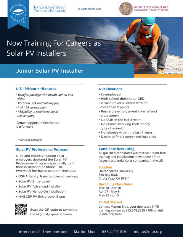 Interested in a career as a solar PV installer? | RallyPoint