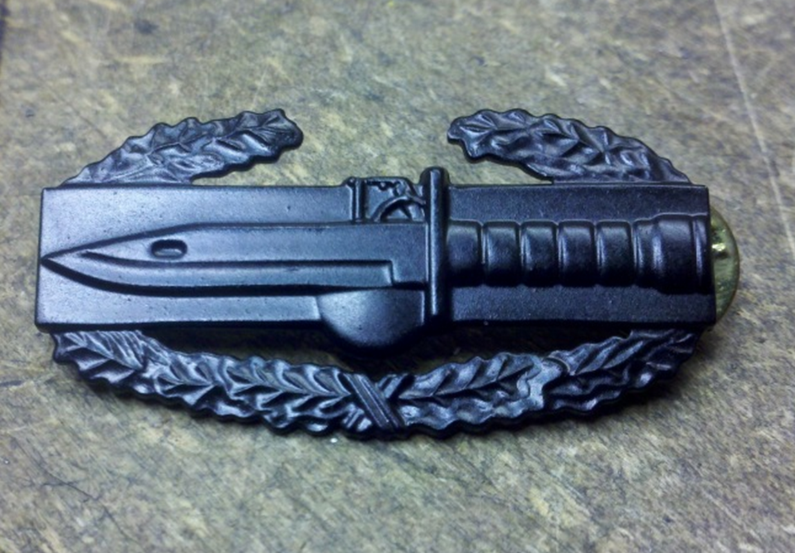 Are there others who choose not to wear the Combat Action Badge because ...