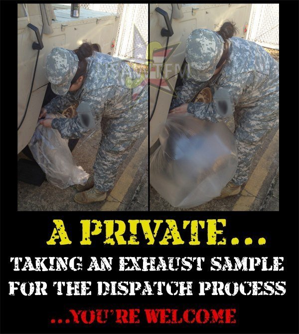 Exhaust Samples, Prickey-6, ID-Ten-Tango, Chem Light Batteries, are ...