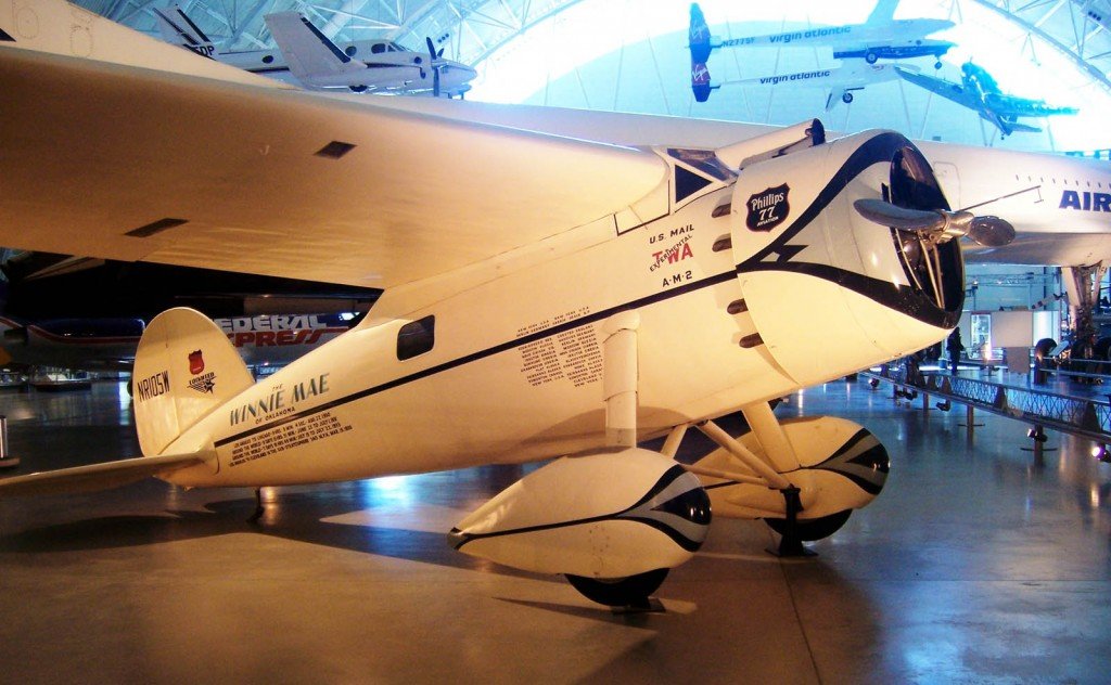 Aviation History - July 22, 1933 - Wiley Post completes solo flight ...