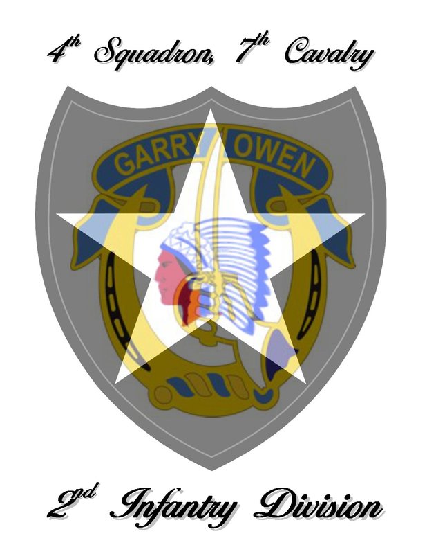 4-7 Cav and 5-17 Cav unit crests overlayed with 2ID patch, are you ...