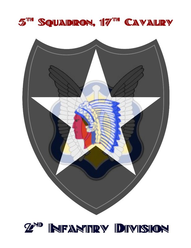 4-7 Cav and 5-17 Cav unit crests overlayed with 2ID patch, are you ...