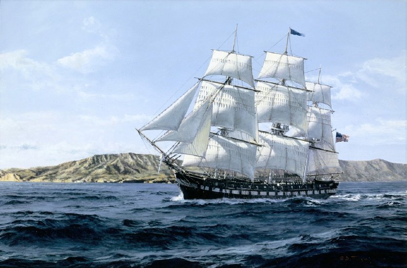What do you know about four sister ships of the USS Constitution "Old Ironsides" which only saw ...