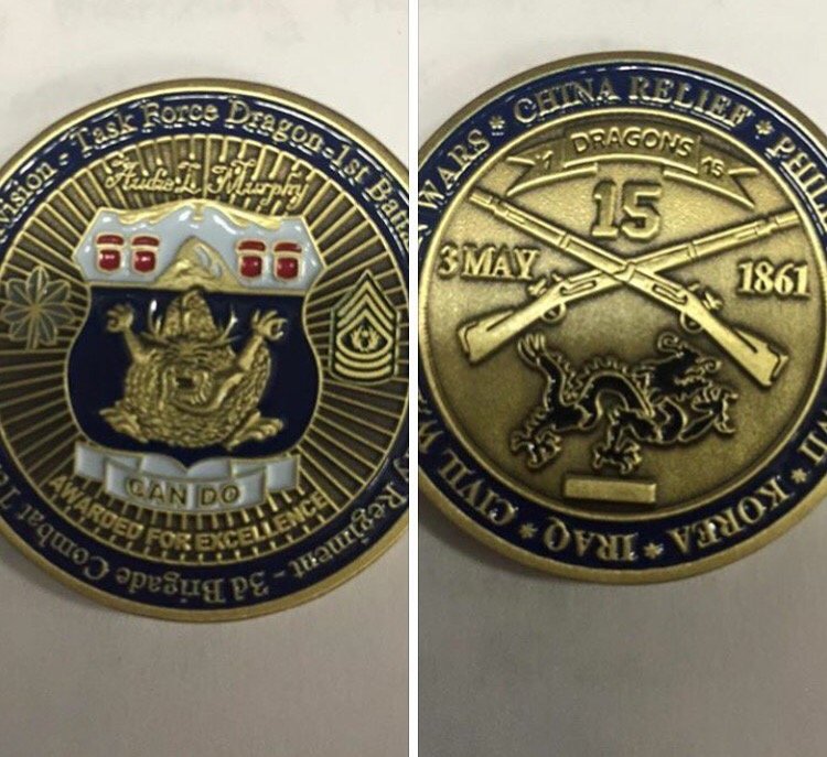 What is the most unique challenge coin you have? | RallyPoint