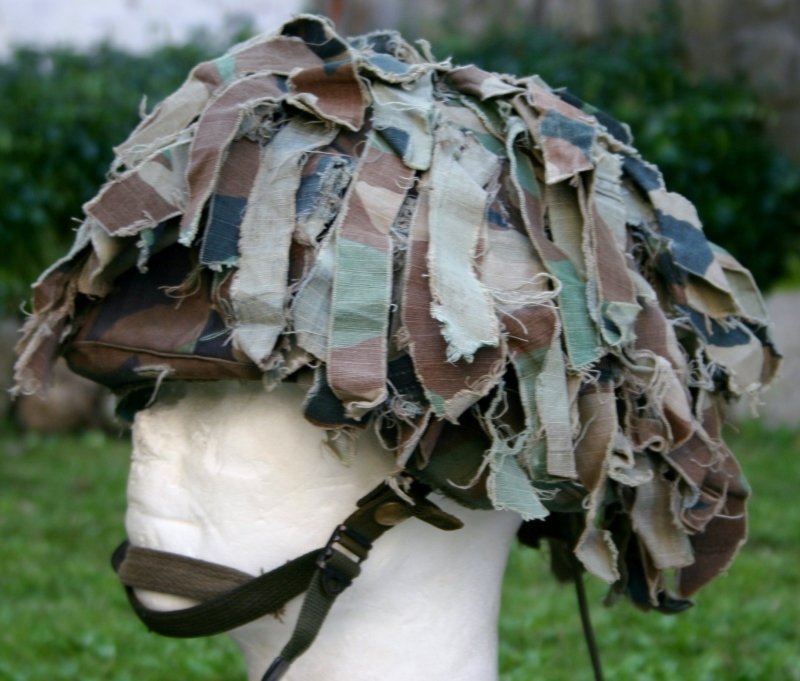 Why don't we use the mitznefet helmet cover for better concealment ...
