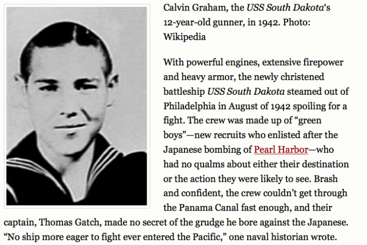 The 12-year-old who became a Navy hero in World War II | RallyPoint