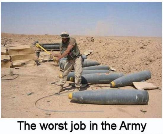 What is the worst job in the military? | RallyPoint