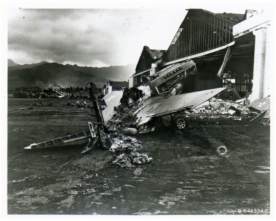 WHEELER AIR BASE during the Japanese attack, December 7th 1941 Pearl ...