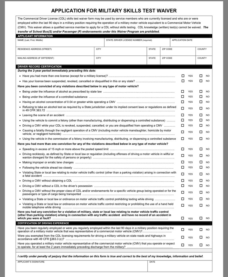 What do I do to get my CDL with my military drivers license? | RallyPoint