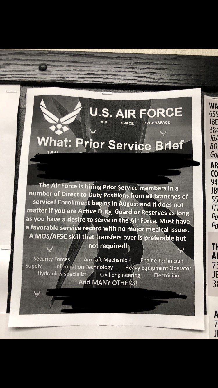 Does an active Army to active Air Force DD 368 need to be filled out by ...