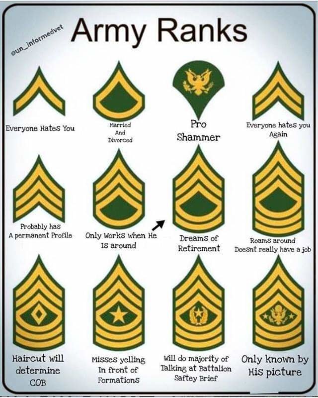 How Would You Briefly Describe Each One Of The Army NCO Ranks RallyPoint How Would You Briefly Describe Each One Of The Army NCO Ranks RallyPoint