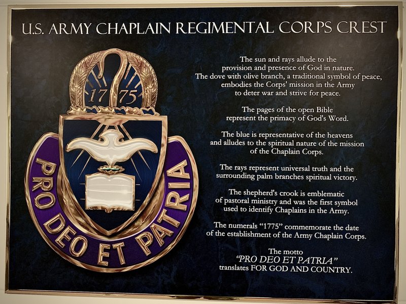 KNOW YOUR ARMY CHAPLAIN CORPS REGIMENTAL CREST SIGNIFICANCE!!! | RallyPoint