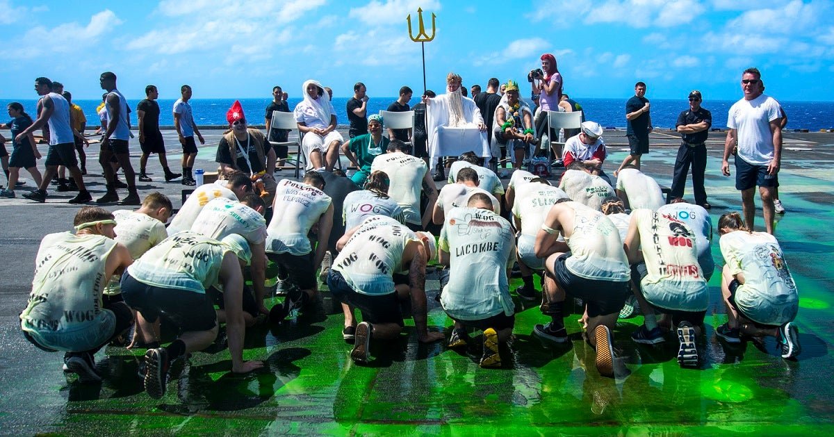 What is a "shellback" and what happens when you become one? | RallyPoint